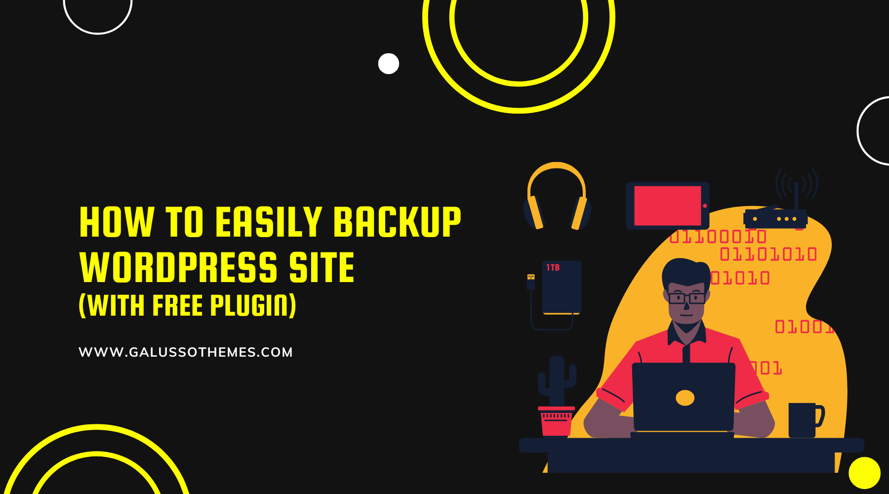 How to easily Backup WordPress Site (with free plugin) - GalussoThemes