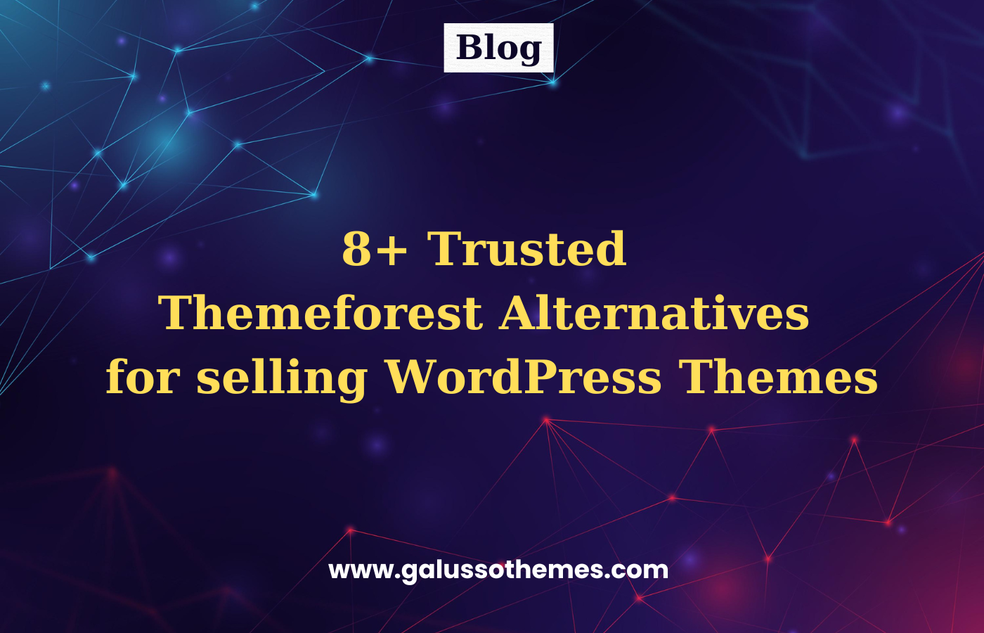 8+ Trusted Themeforest Alternatives - GalussoThemes
