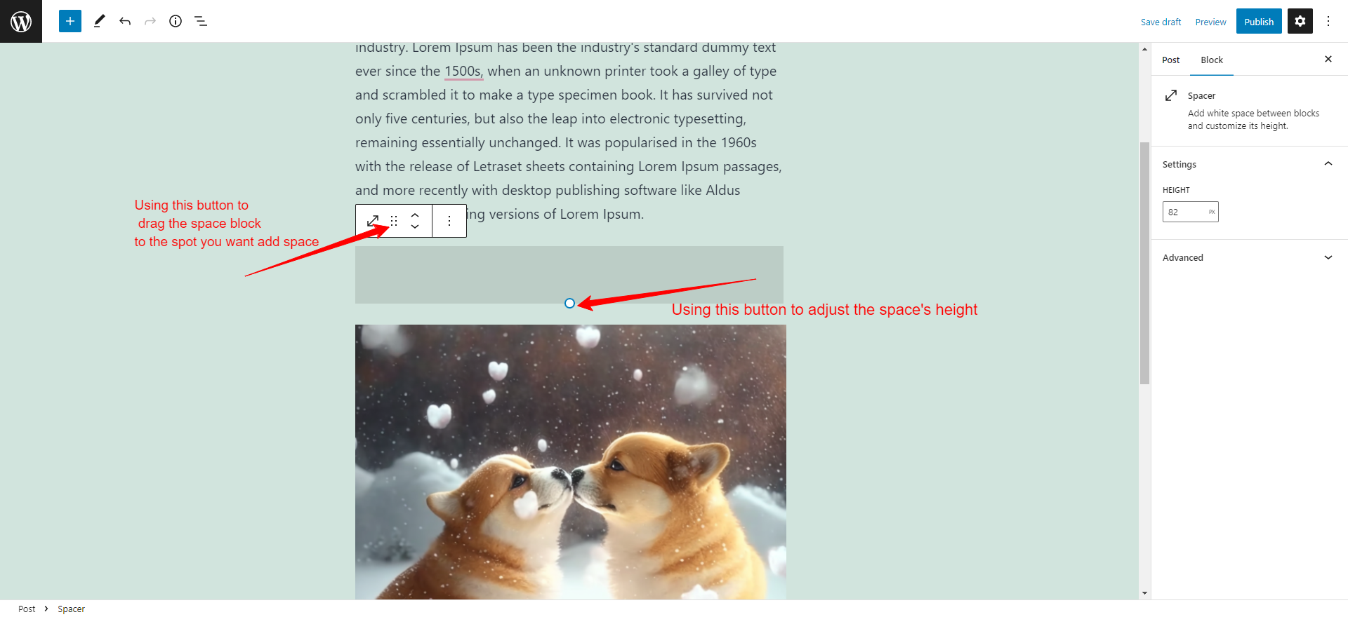 How To Add Space Between Blocks In WordPress 2023 GalussoThemes